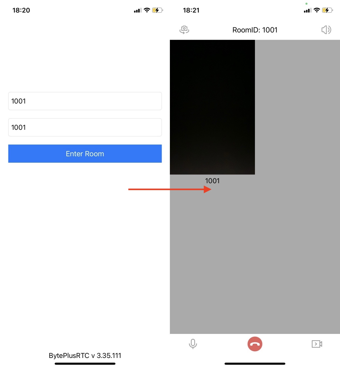 iOS (Objective-C)--BytePlus RTC-Byteplus